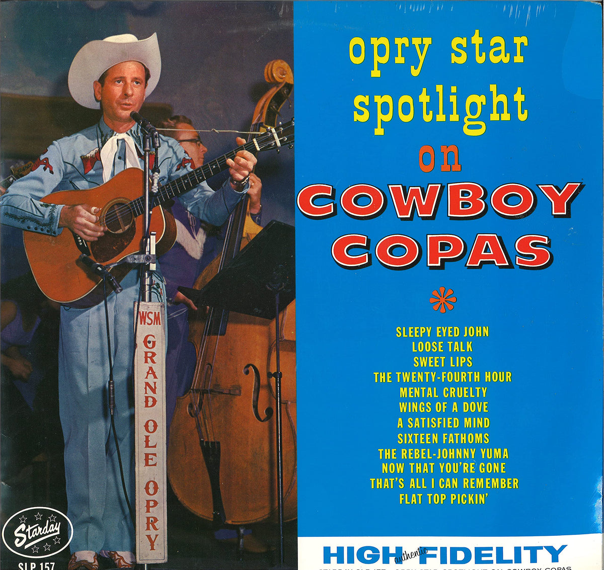 Opry Star Spotlight on Cowboy Copas – Country Music USA