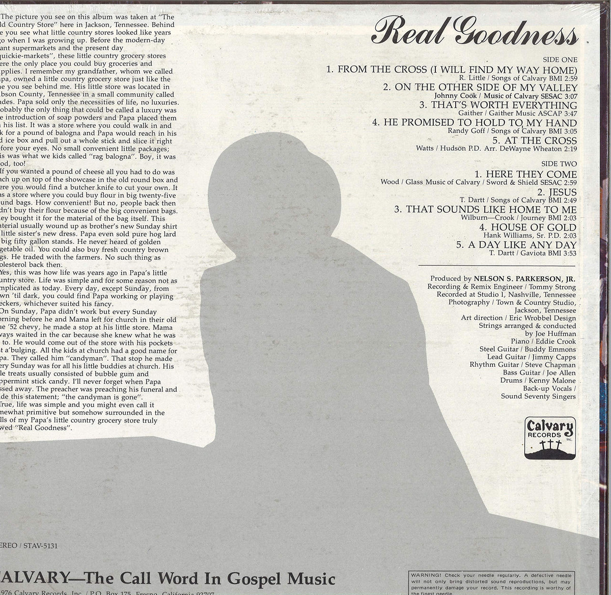 Johnny Cook Real Goodness – Country Music USA