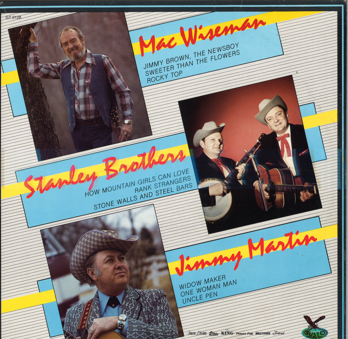 Mac Wiseman - Stanley Brothers - Jimmy Martin – Country Music USA