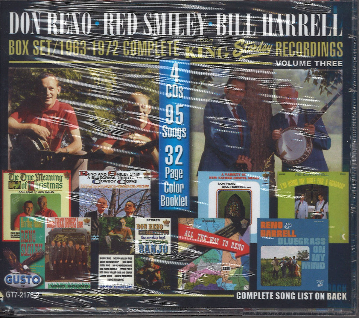 Don Reno, Red Smiley, And Bill Harrell 1963-1972 Complete King Starday ...