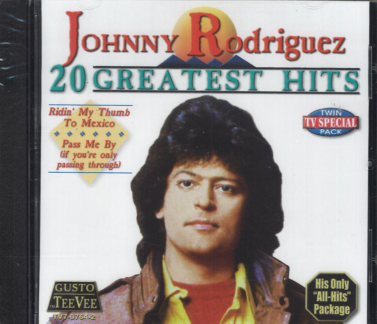 Johnny Rodriguez 20 Greatest Hits – Country Music USA