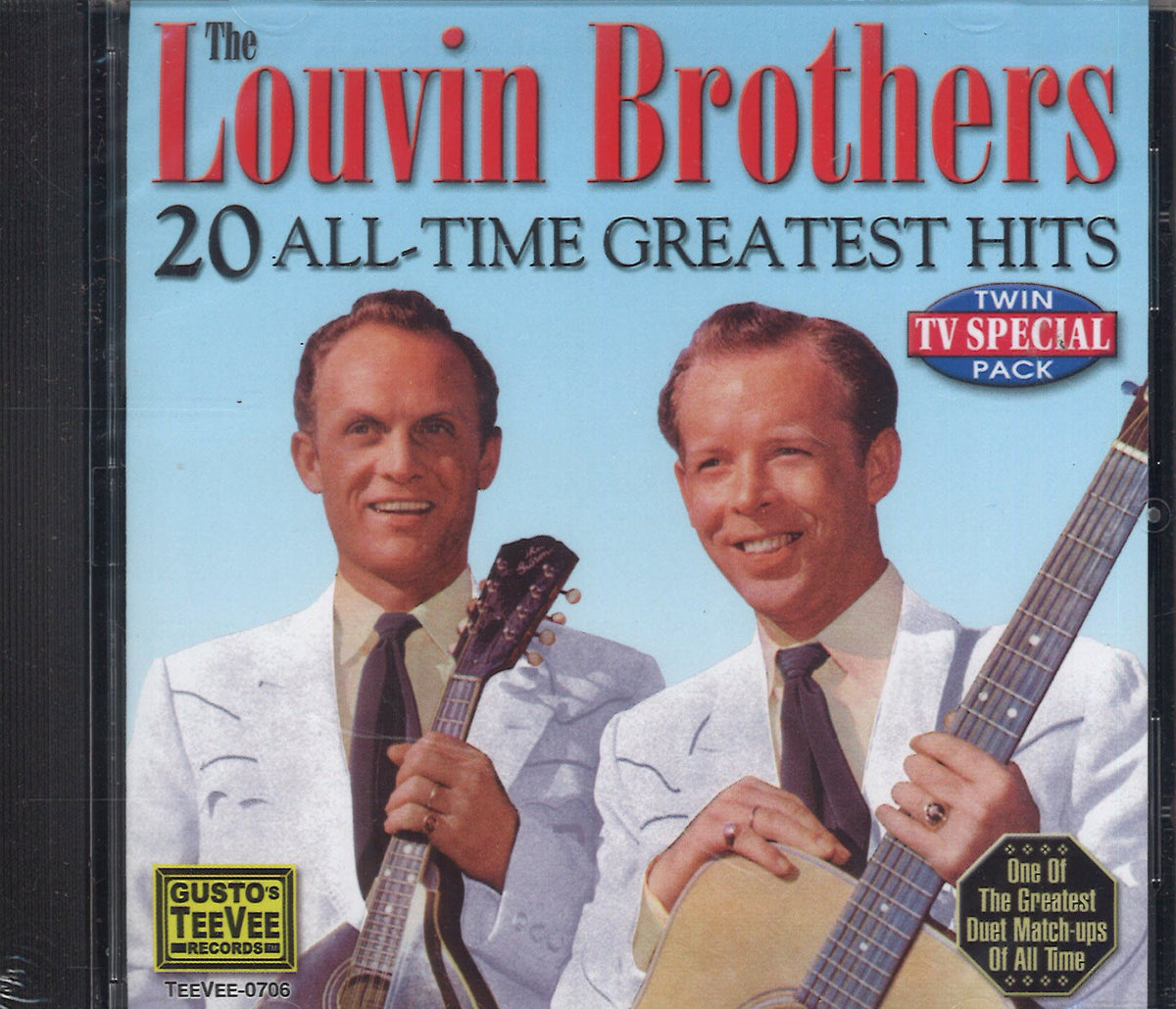 The Louvin Brothers 20 All-Time Greatest Hits – Country Music USA