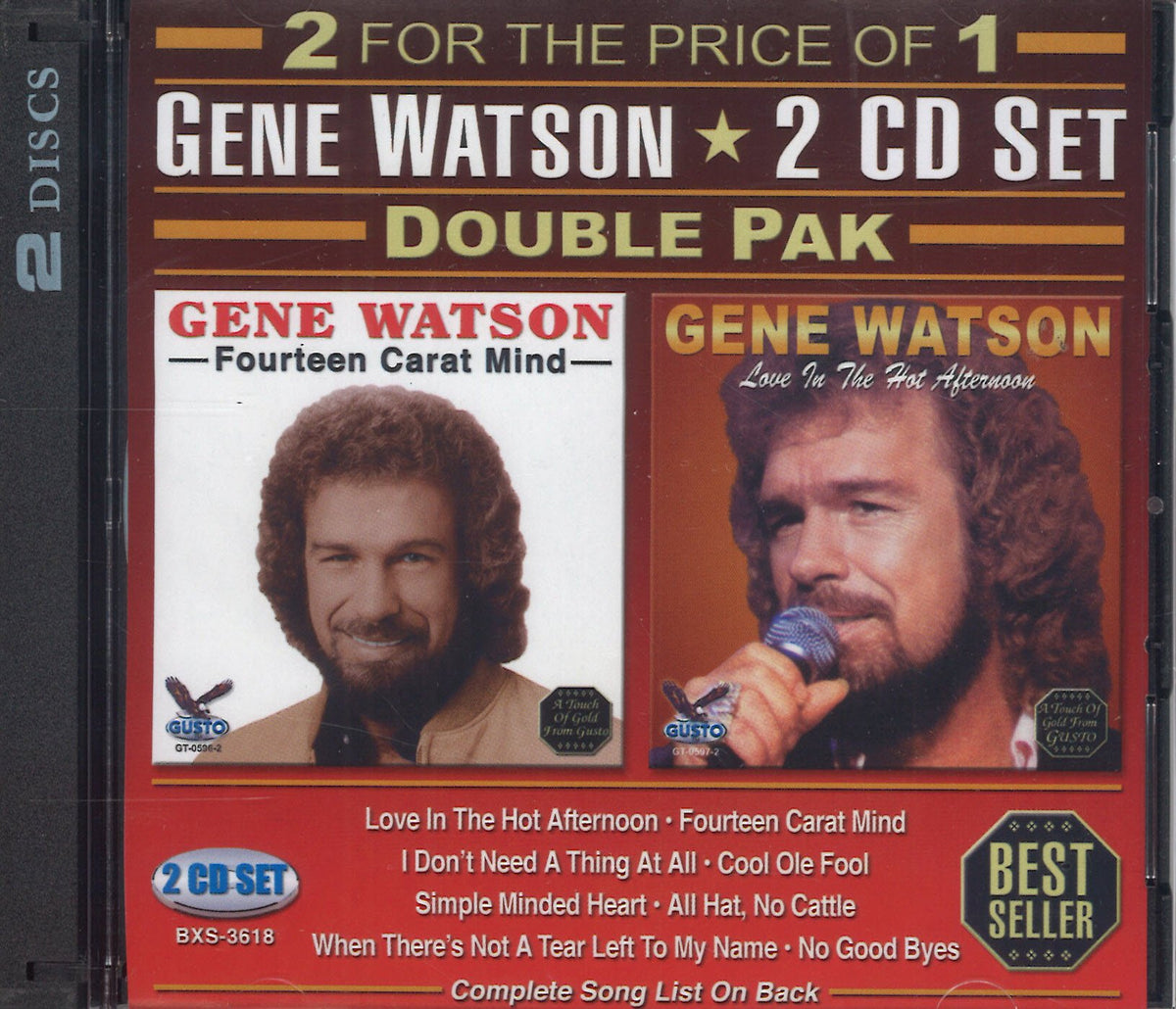 Gene Watson: 2 CD Set – Country Music USA